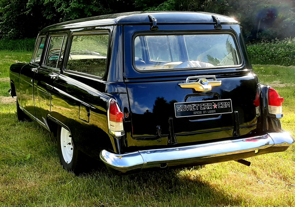 Volga GAZ 22 WAGON BLACK – 1971 – Soviet car Shop: Classic USSR cars ...